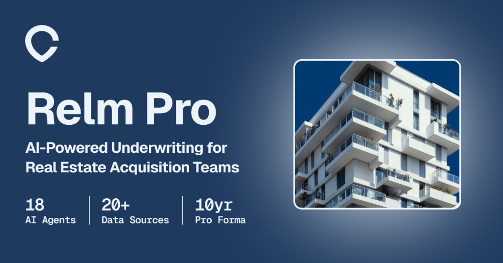 Relm Pro — AI-Powered Underwriting for Commercial Real Estate